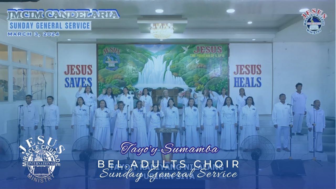 Tayo'y Sumamba | JMCIM Adults Choir | March 3, 2024 - YouTube
