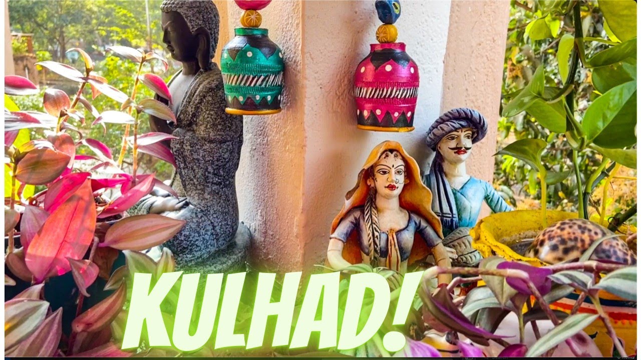KULHAD CRAFT IDEAS | KULHAD REUSE | KULHAD HANGING | CHAI KULHAD ...