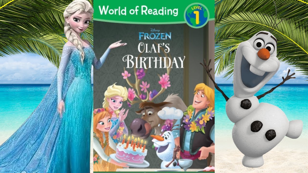 🐈‍⬛ Fun Books Read Aloud for Toddlers | Olaf's Birthday | Olaf's ...