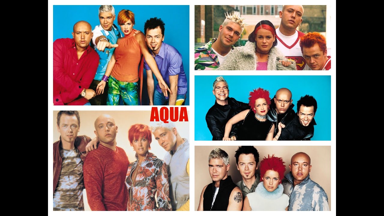 AQUA Medley Europop 90's - YouTube