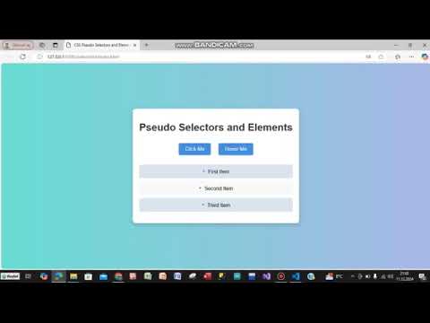 Konu (Pseudo Selectors and Elements) Ad-Soyad(Ahmet Enes Güntekin)