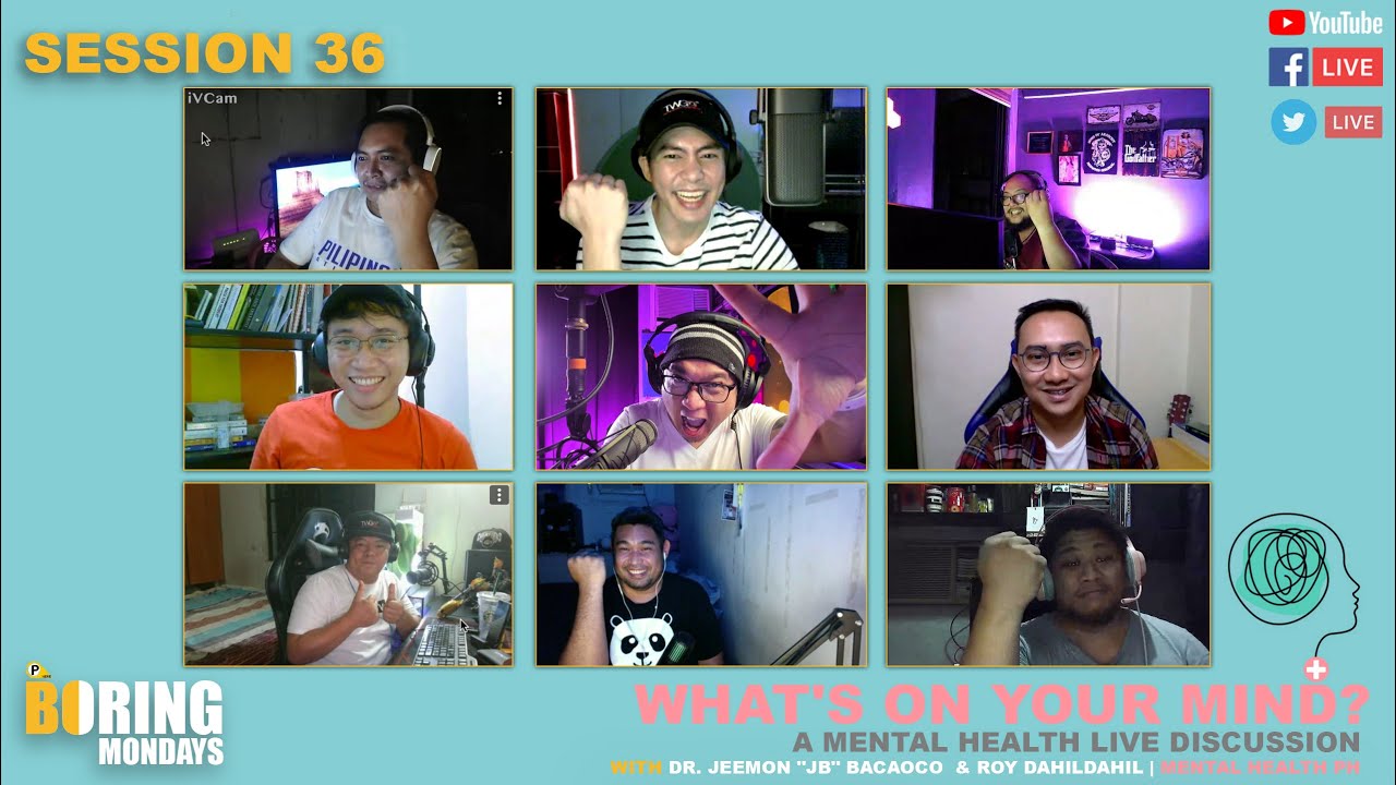 BORING MONDAYS | Session 36 | WHAT'S ON YOUR MIND | Mental Health ...