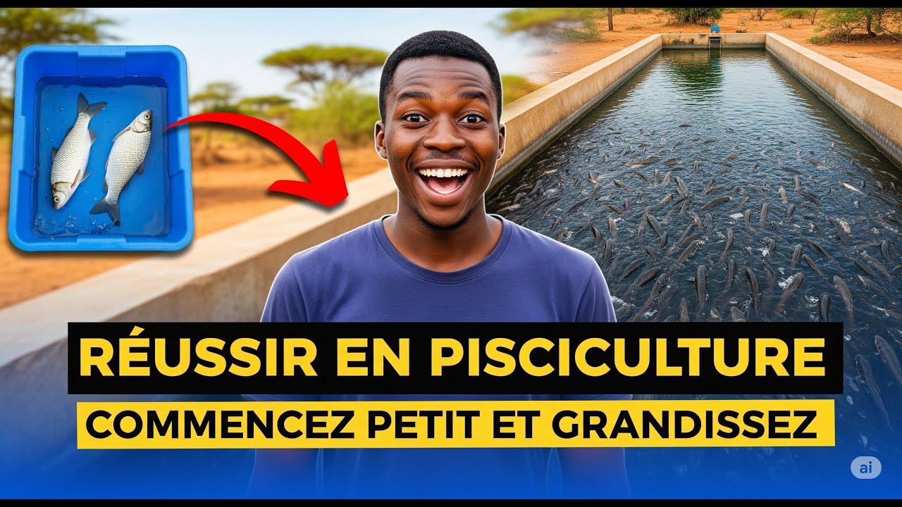 Réussir en Pisciculture 🐟 : Commencez Petit et Devenez Grand Producteur ...