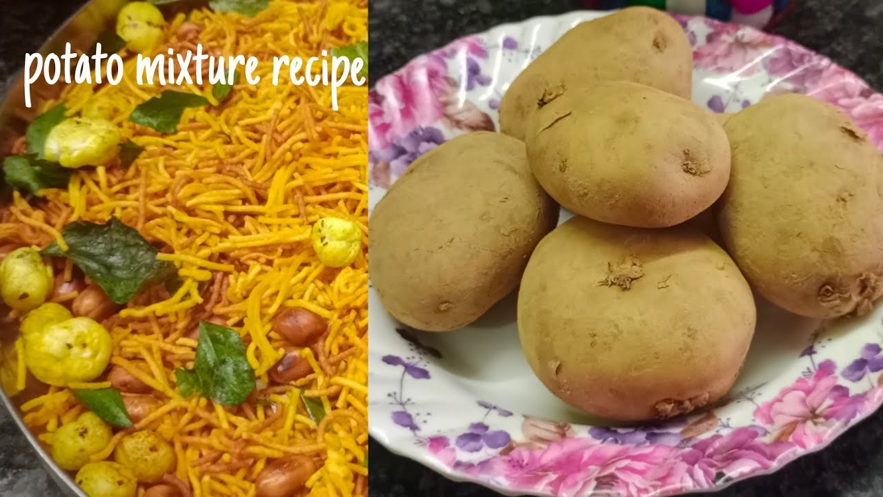 potato mixture recipe in Telugu / South Indian recipe in mixture / new ...