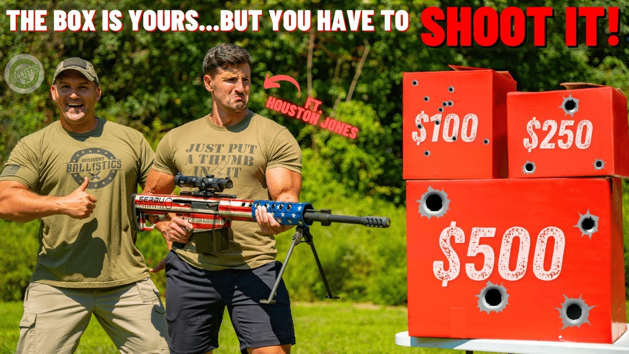 I Gave Houston Jones A Gift...But I Made Him SHOOT IT !!! - YouTube