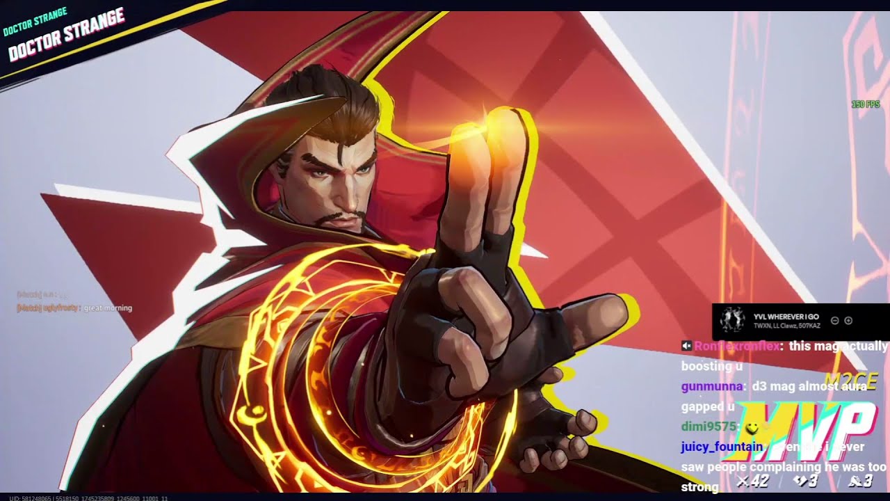 MVP! MACE DOCTOR STRANGE GAMEPLAY - MARVEL RIVALS SEASON 2 - YouTube