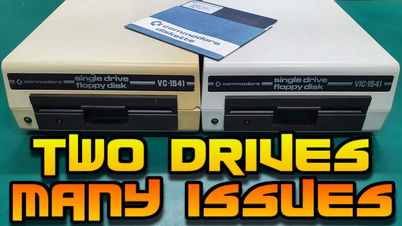 Commodore VIC-1541 electronic and mechanical repairs - YouTube