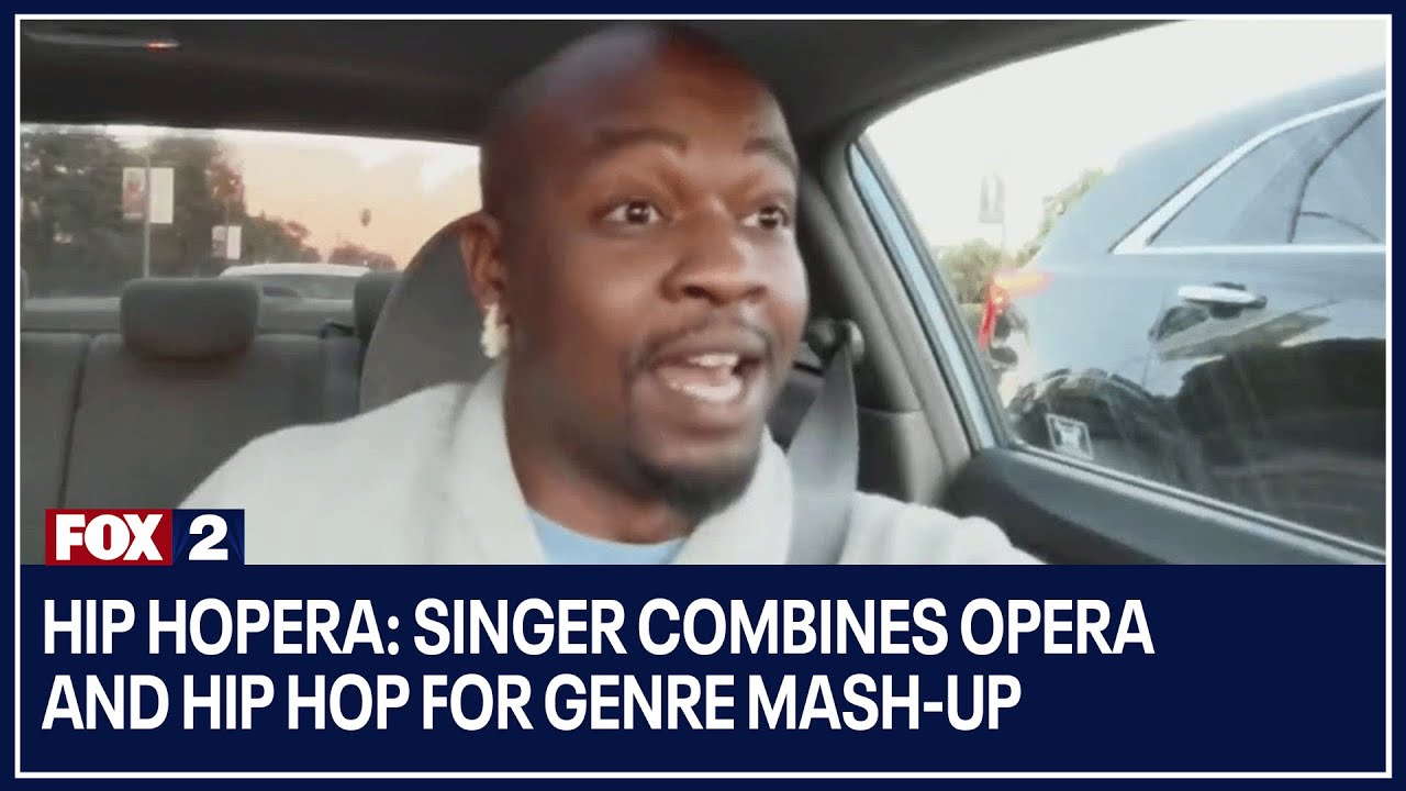 Hip hopera: Singer combines opera and hip hop for genre mash-up - YouTube