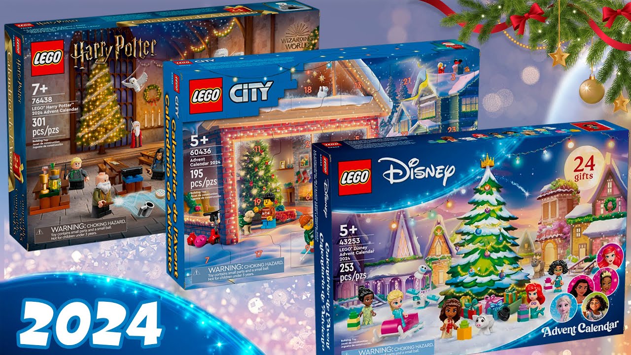 GET READY FOR CHRISTMAS! THE BEST LEGO ADVENT CALENDAR 2024 FOR KIDS ...