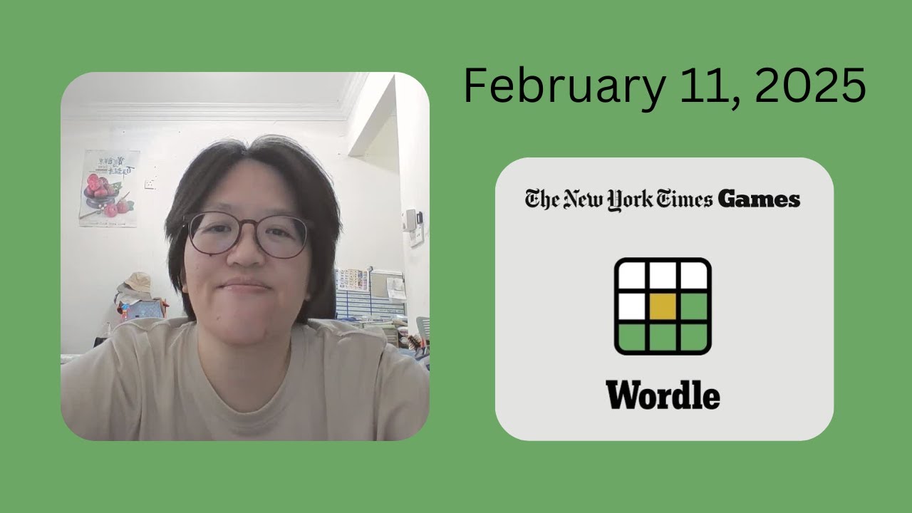 Wordle No. 1333 | February 11, 2025 - YouTube