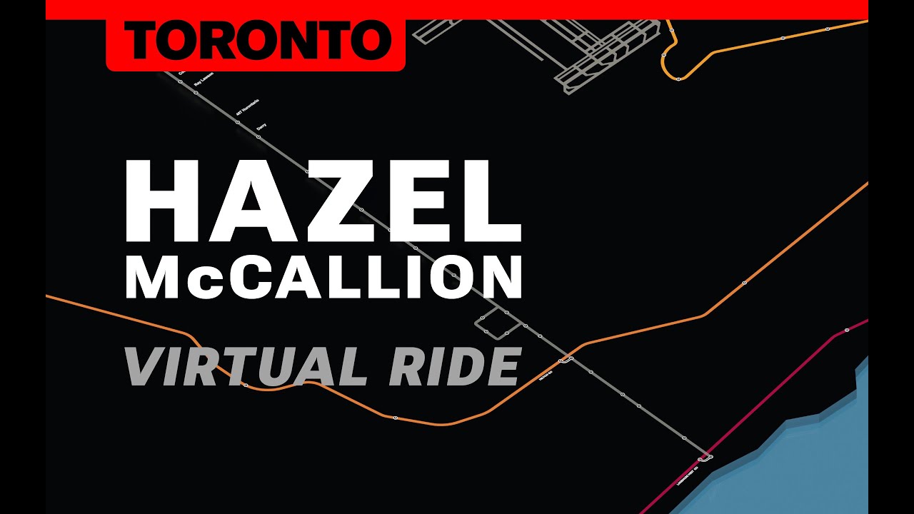 A virtual ride on Mississauga's Hazel McCallion LRT Line - YouTube