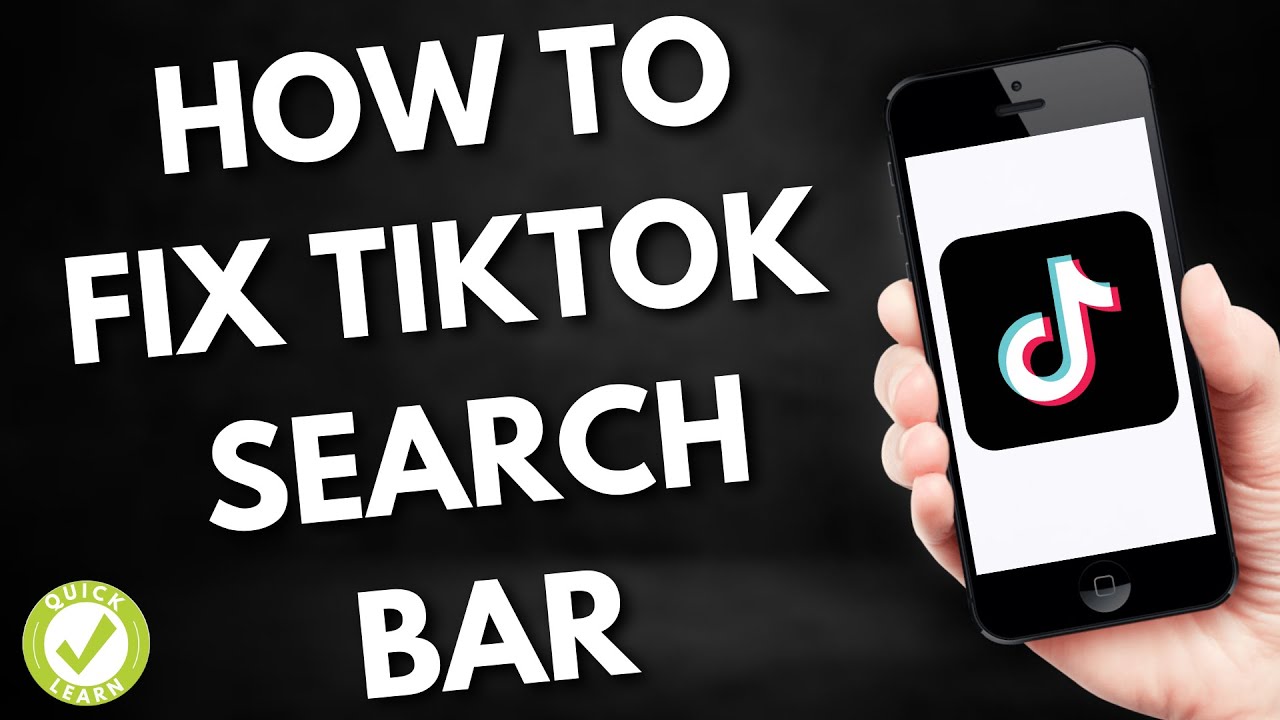 How To Fix TikTok Search Bar (Tested) - YouTube