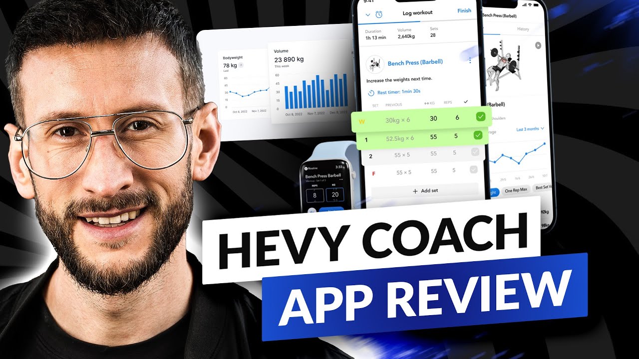 Hevy Coach Software - Honest Review - Features - Workout Builder - YouTube