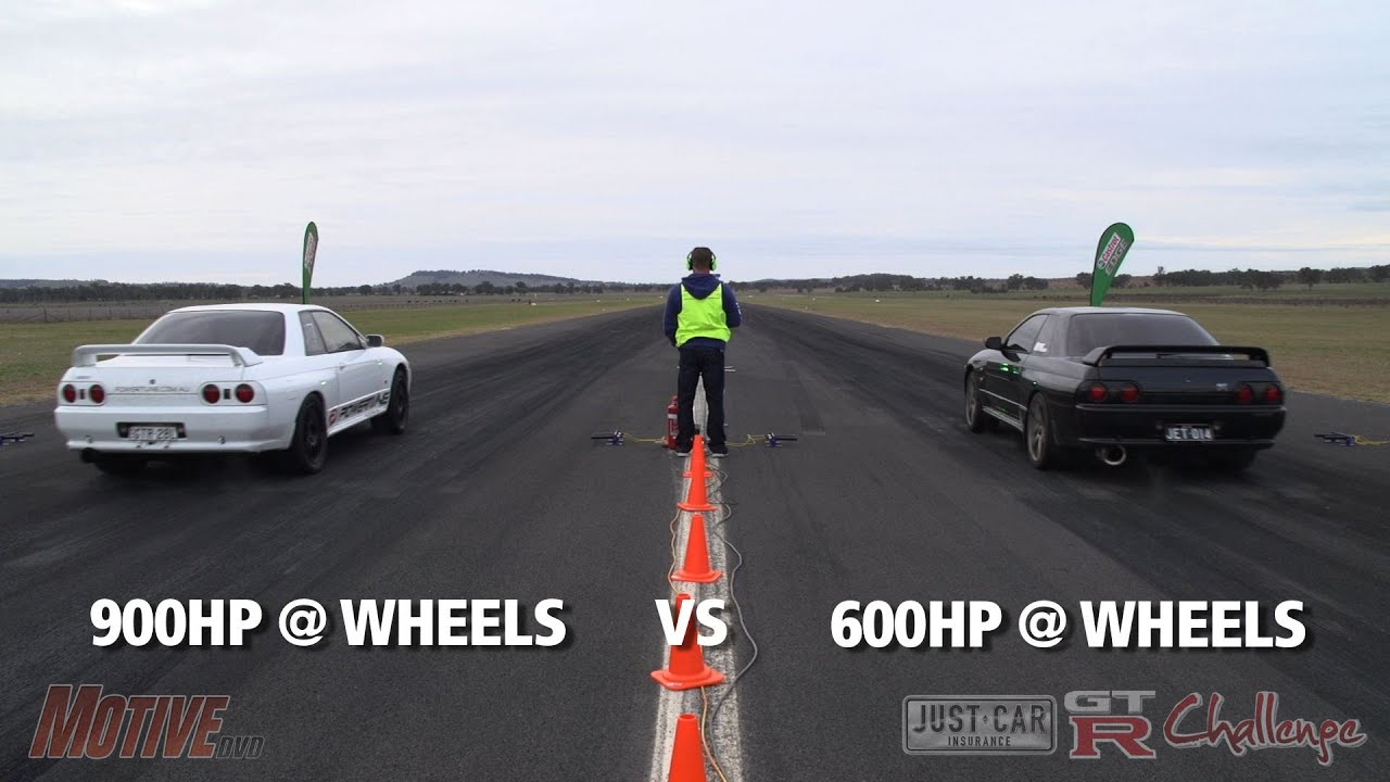 What happens when a really fast GT-R races a really really really fast ...