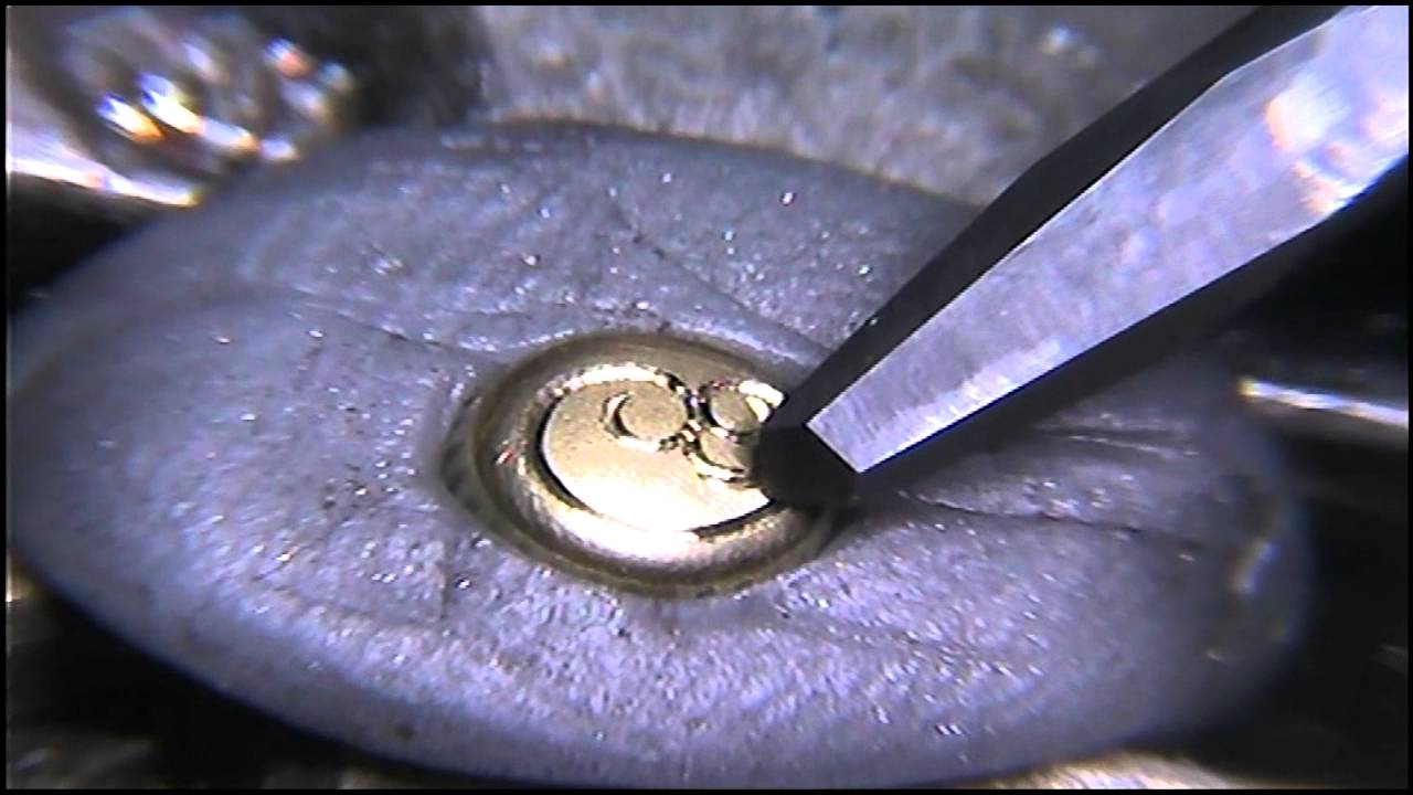 Hand Engraved Watch Winder/ Button Tiny Scrollwork by Shaun Hughes - YouTube