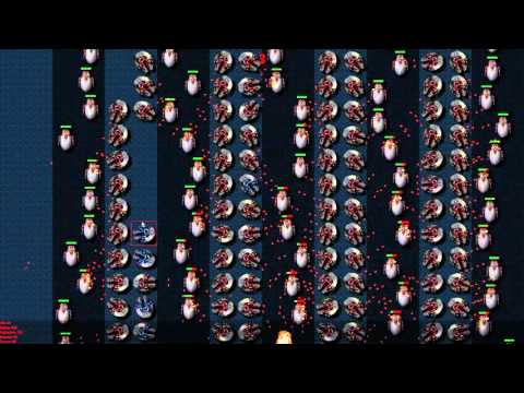 JavaFX Tower Defense Game - Performance Test - YouTube