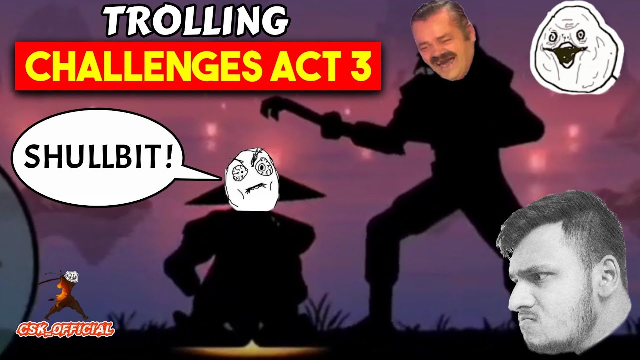 Trolling Challenges Act 3 | CSK OFFICIAL | Powerful Shocks | Shadow ...