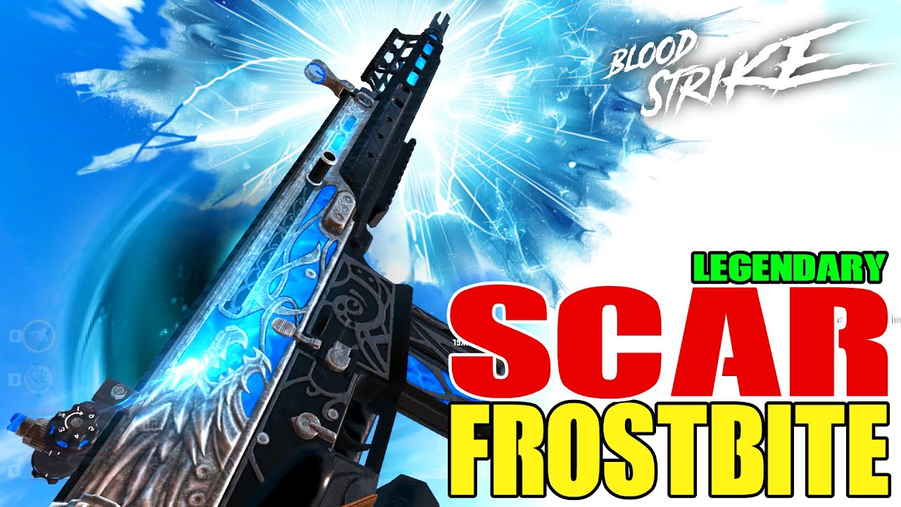 TANPA ES! LEGENDARY SCAR FROSTBiTE 😂 Blood Strike Indonesia - YouTube