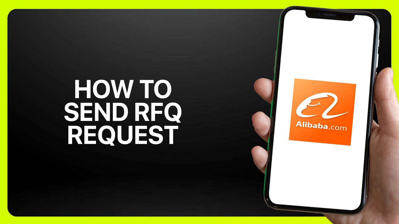 How To Send RFQ Requests On Alibaba.com App ! Tutorial - YouTube