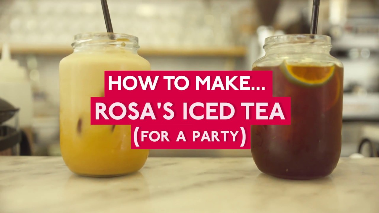 How to make Rosa's Thai Iced Tea - YouTube