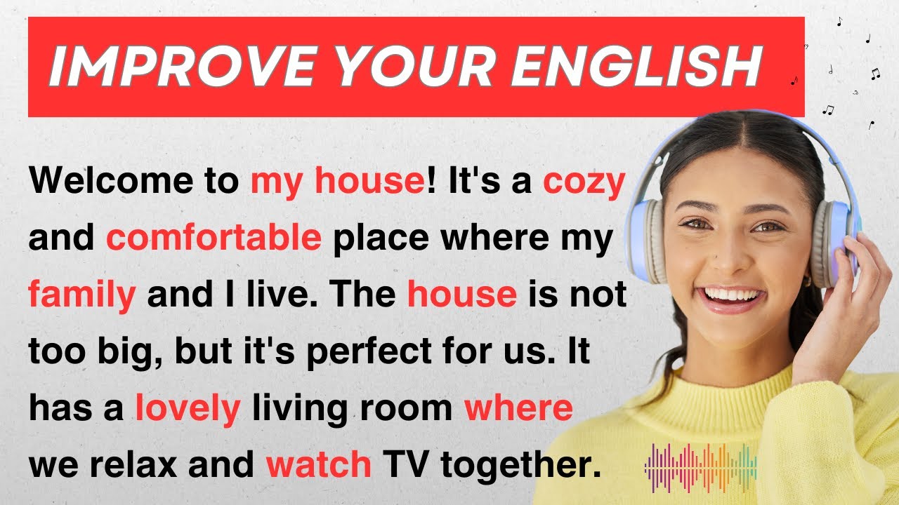 My House |learn english through story | english conversation practice ...