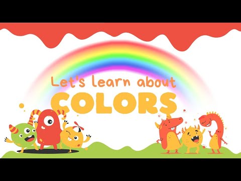 COLORS. NAME OF COLORS. LET'S LEARN ABOUT COLORS. - YouTube
