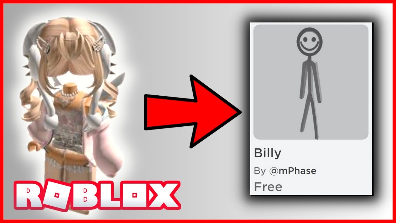 COMO TENER EL NUEVO BILLY AVATAR ROBLOX Y NO TENER CABEZA en Roblox ...