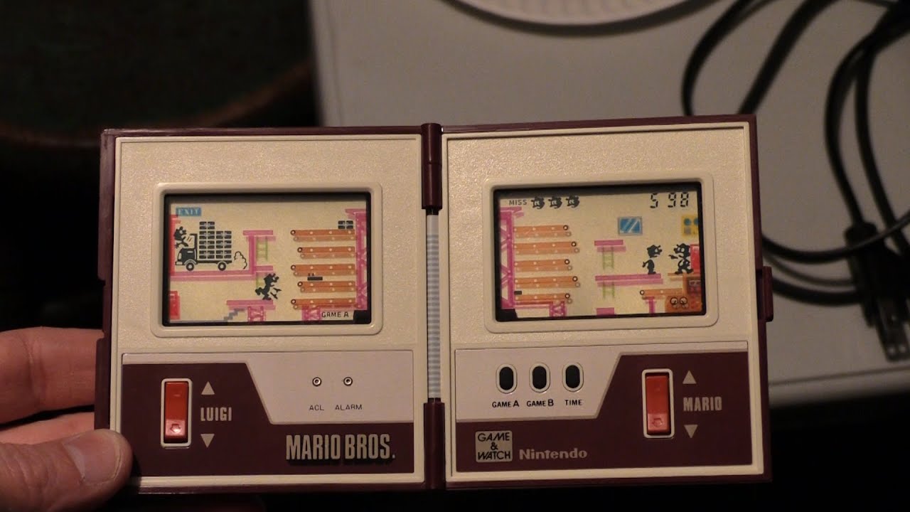 Mario Bros. - Game and Watch | Handheld Gameplay - YouTube