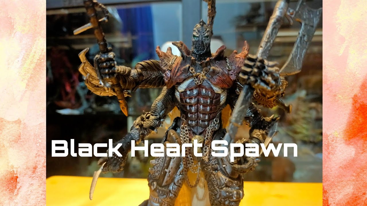 McFarlane Toys Spawn Series 14 - The Dark Ages - Black Heart Spawn ...