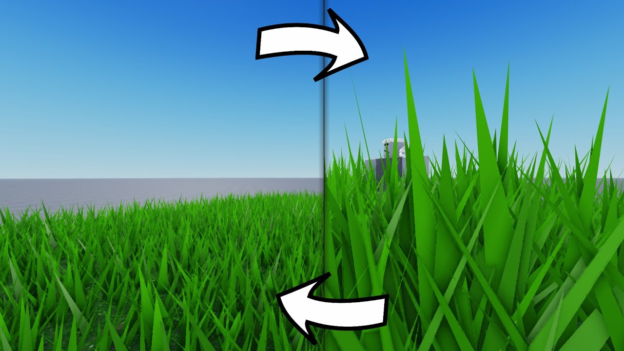 CHANGE GRASS SIZE (Roblox Studio) - YouTube