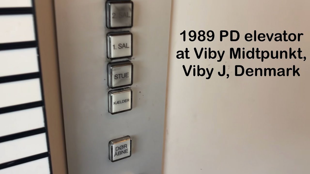 1989 PD elevator at Viby Midtpunkt, Viby J, Denmark - YouTube