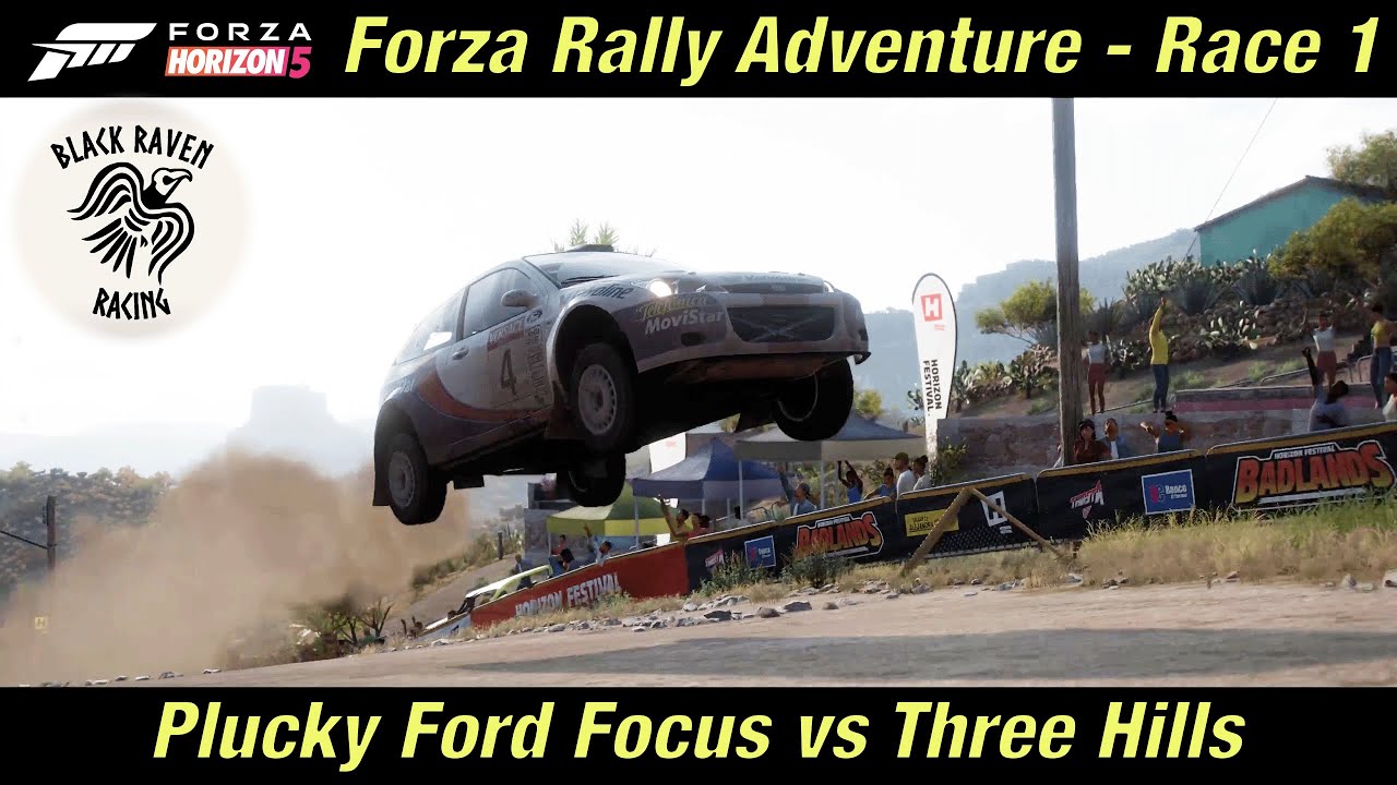 Forza Horizon 5 Rally Adventure - Race 1 - Ford Focus vs Three Hills ...