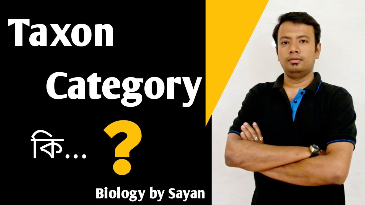 Taxon and Category | Taxonomy | Biology by Sayan - YouTube