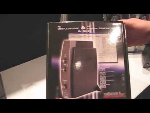 PCSGU250 Velleman USB-PC Scope + Generator @ TSEShoppingdotcom - YouTube