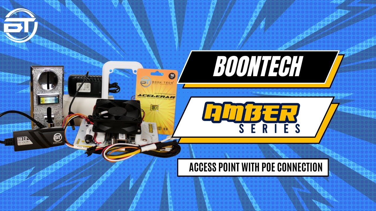 BoonTech Amber Kit Series: Access Point with PoE Connection - YouTube