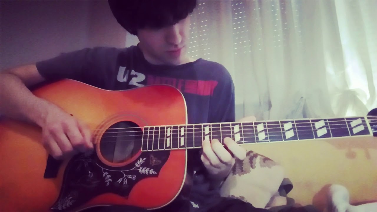 Acoustic guitar solo - (Let it be) - YouTube