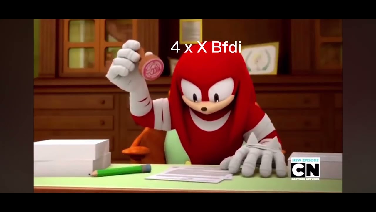 Knuckles rates, object show ships (mostly BFDI and ii) - YouTube