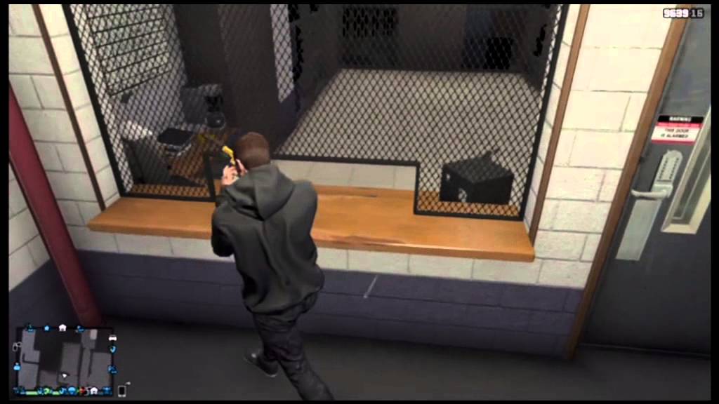 gta v inside the lspd base - YouTube