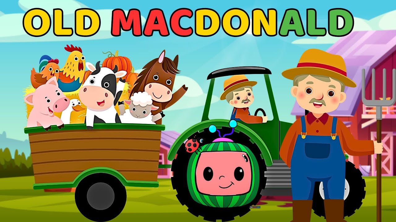 Old MacDonald Had A Farm | Nursery Rhymes & Kids Songs | CoComelon @r ...