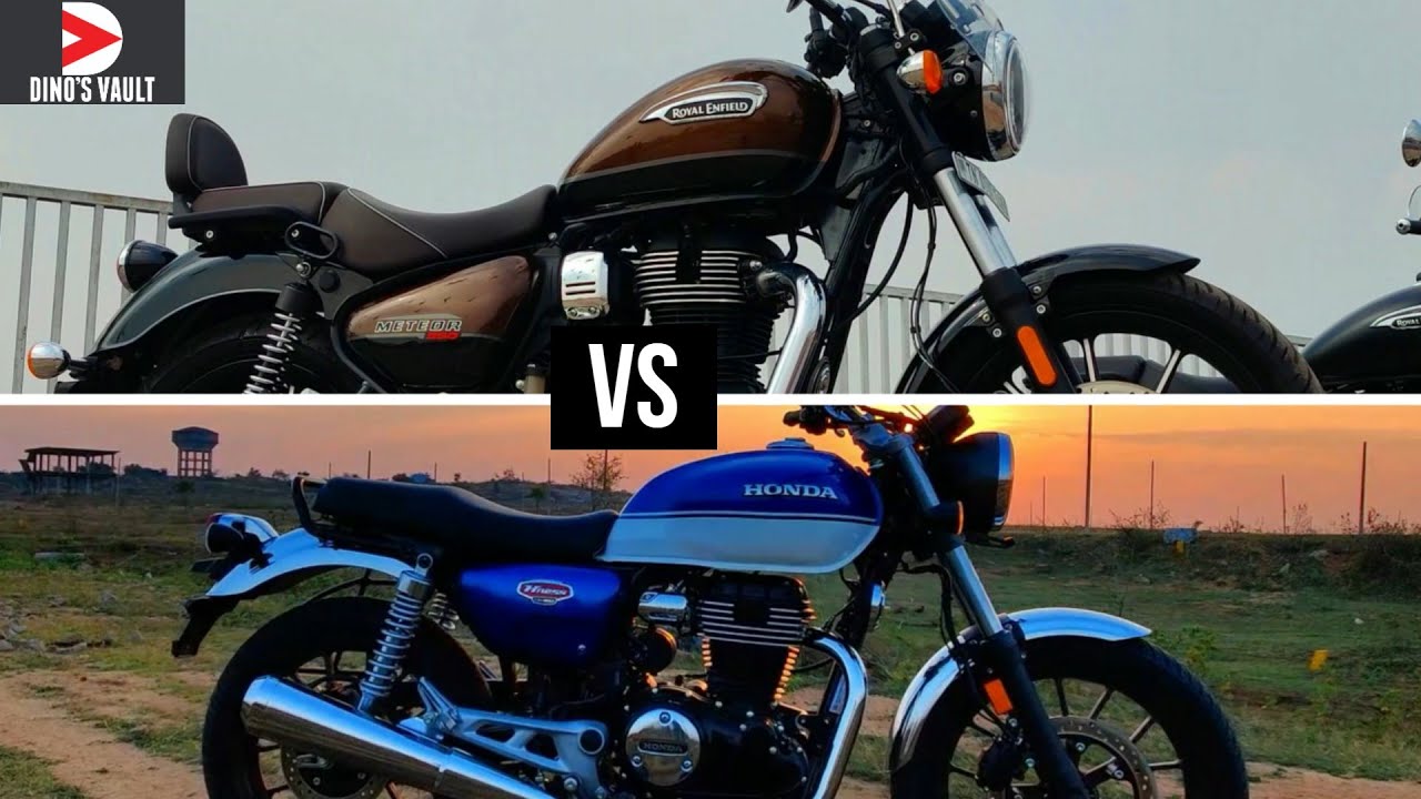 Meteor 350 vs CB350 Highness Which One Should You Buy Detailed Comparo ...