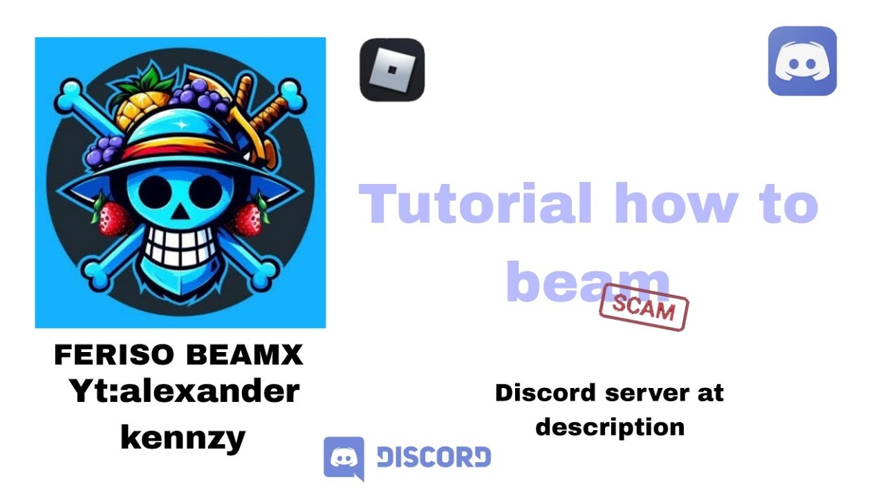 BEAM TUTORIAL ROBLOX | WARNING CONTAINS LINK DISCORD AT DESCRIPTION ...