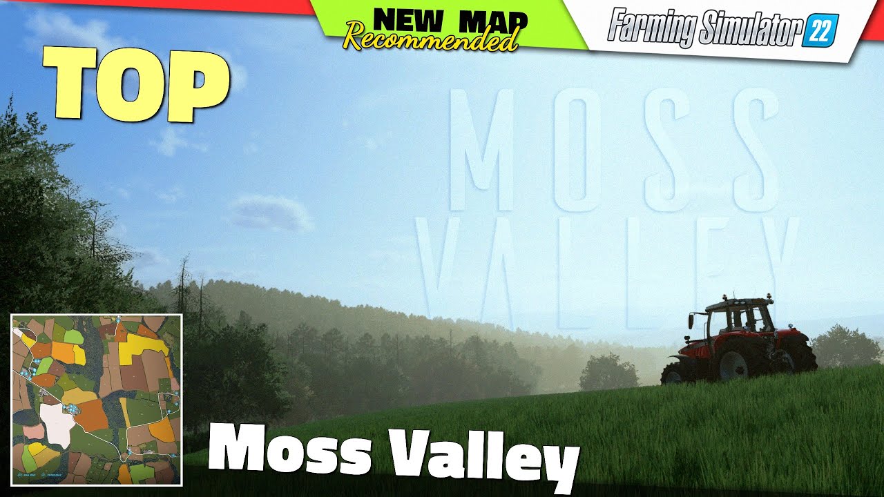 FS22 ★ NEW MAP "Moss Valley" - Farming Simulator 22 New Map Review 2K60 ...