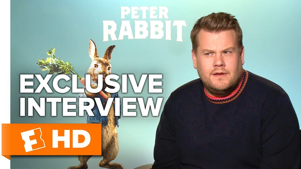 James Corden Knows Movies - Peter Rabbit (2018) Interview | All Access ...