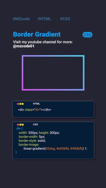 🔥 Css Border Gradient Tricks Css Cssshorts Coding Shorts Codinglife Webdesign