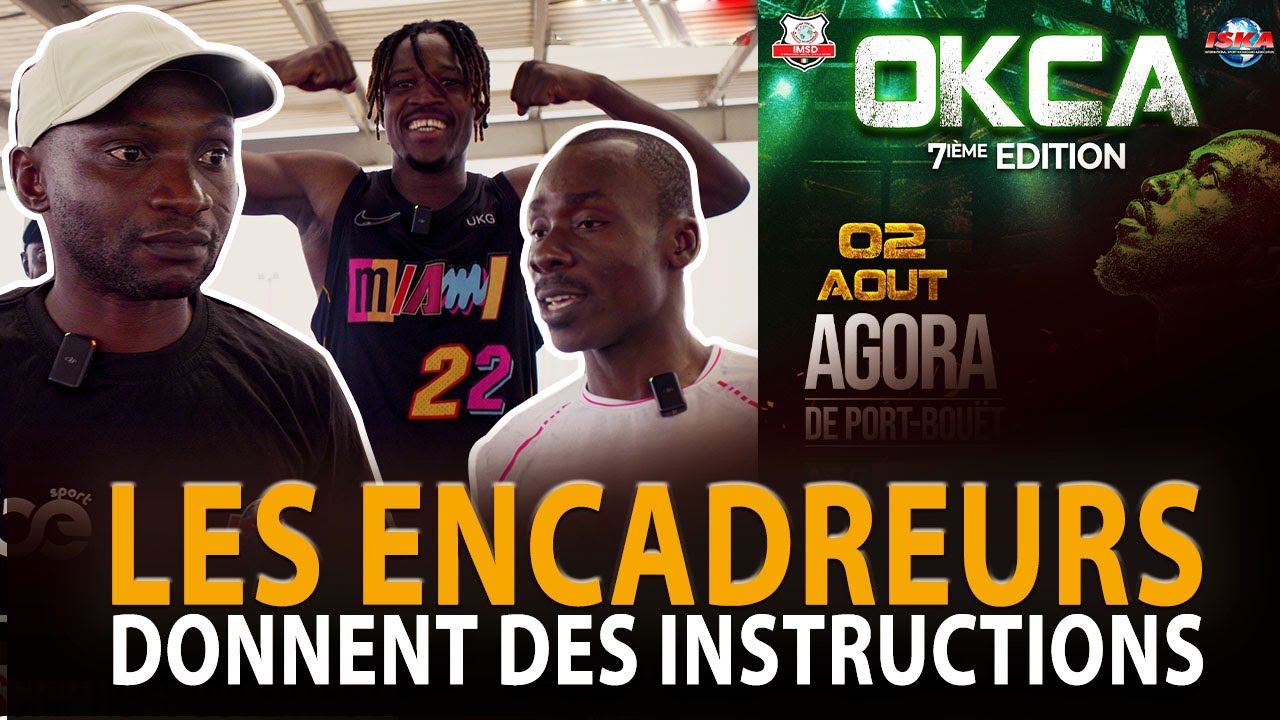 OKCA : Les encadreurs donnent des instructions spécifiques aux ...