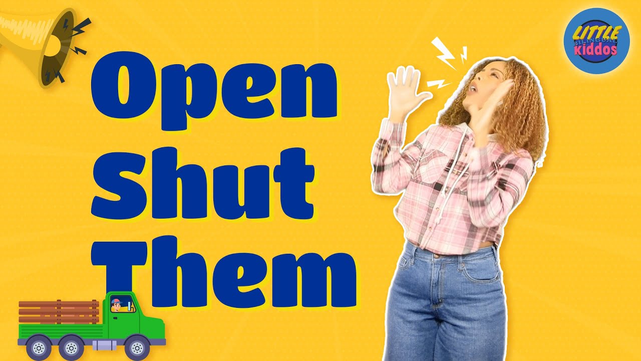 Songs for kids - Open Shut Them | Ms Tigest | Toddler Song | Kids Song ...