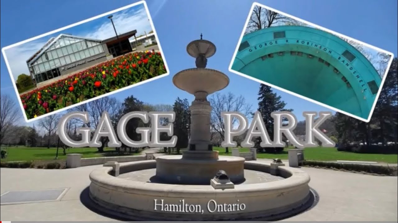 EXPLORING GAGE PARK IN SUMMER TIME -HAMILTON-ONTARIO - YouTube