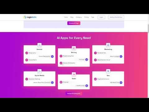 Revolutionize Your Writing with LogicBalls AI Assistance, A complete tour of LogicBalls ...