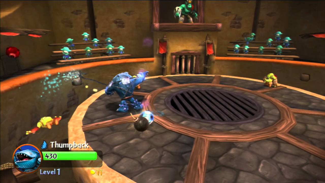 skylander giants gameplay thump back - YouTube