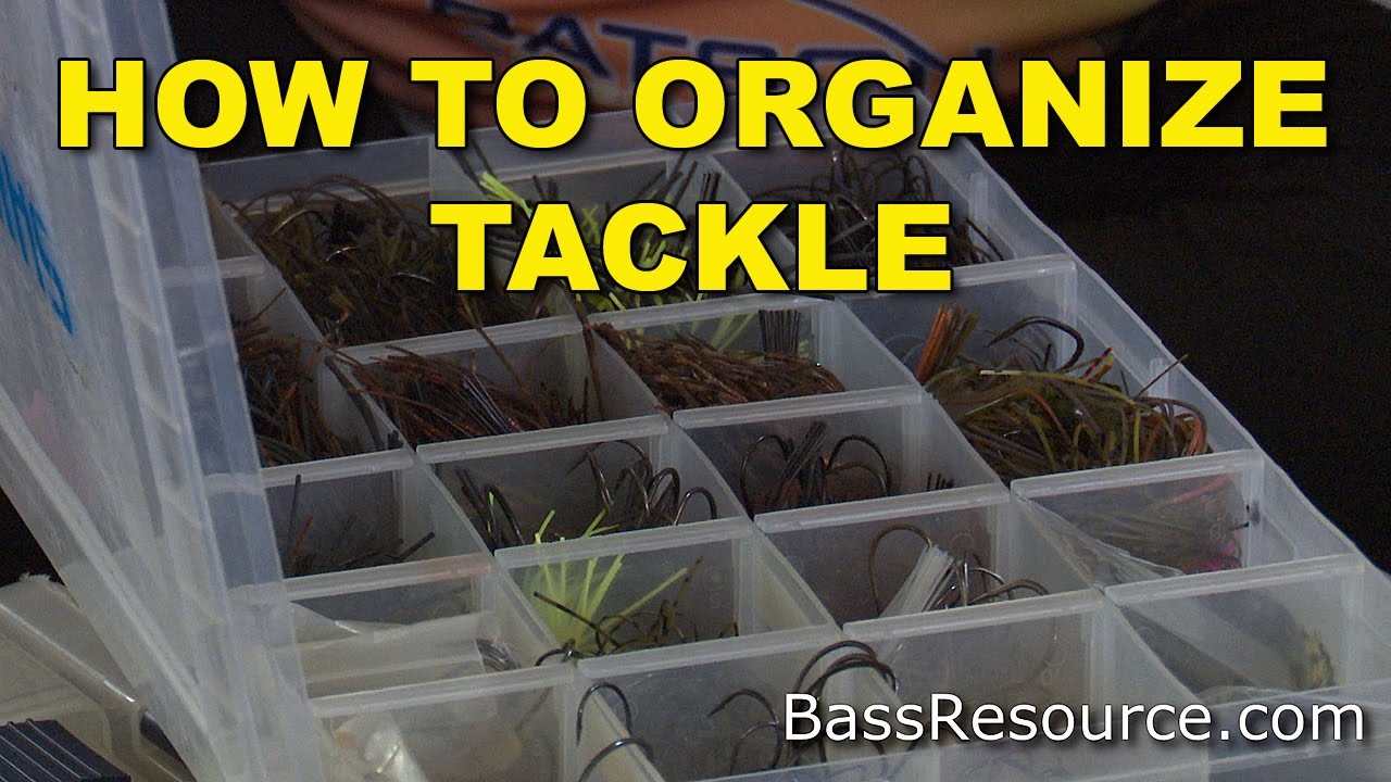 How To Organize Tackle | Terminal Fishing Tackle | Bass Fishing - YouTube